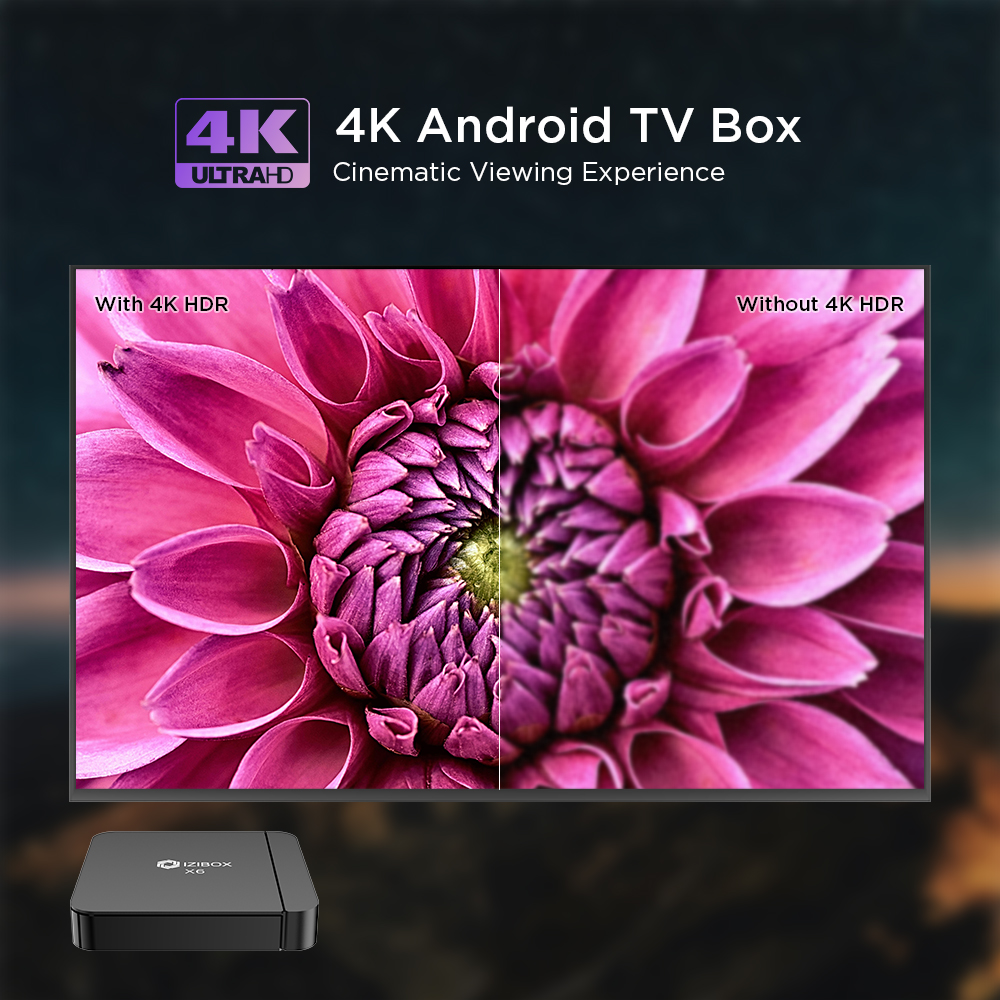 IZIBOX X6 IPTV 4K